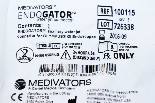 Medivators 100115 ENDOGATOR Auxiliary Water Jet (x) – Imedicsales
