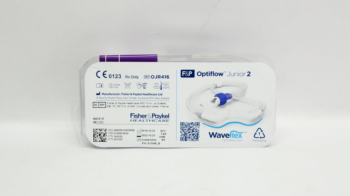 Fisher&Paykel OJR416 Optiflow Junior 2 Nasal Cannula, Large (x ...