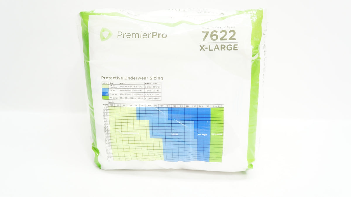 PremierPro 7622 Ultra Protective Underwear X-Large - Box of 14 ...