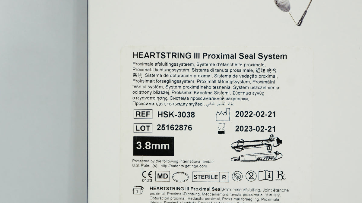 Maquet HSK-3038 Getinge Heartstring III Proximal Seal System (x ...