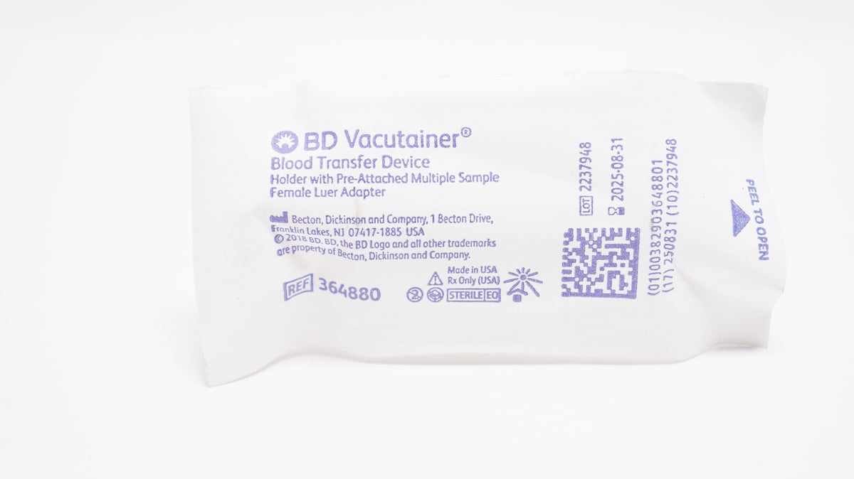 BD 364880 Vacutainer Blood Transfer Device – Imedicsales