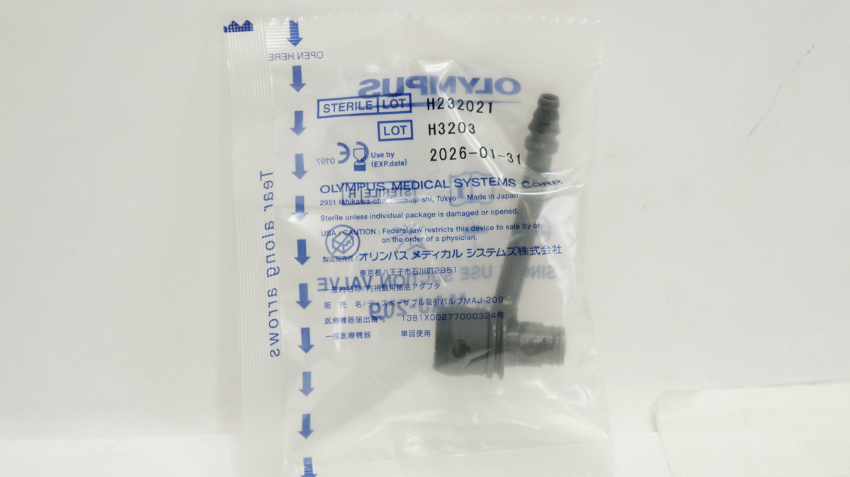 Olympus MAJ-209 Sterile Single Use Biopsy Suction Valve – Imedicsales