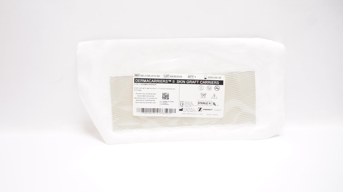 Zimmer 00-2195-013-00 Dermacarriers II Skin Graft Carriers 3 to 1 Derm ...