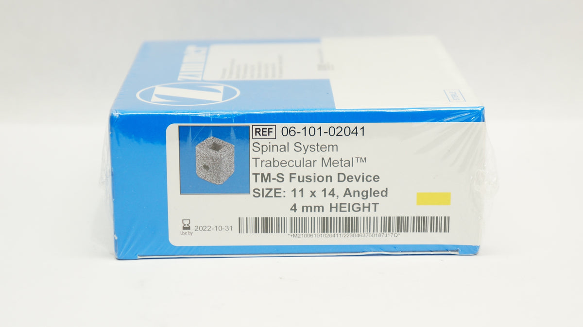 Zimmer 06-101-02041 Spinal System Trabecular Metal TM-S Fusion Device ...