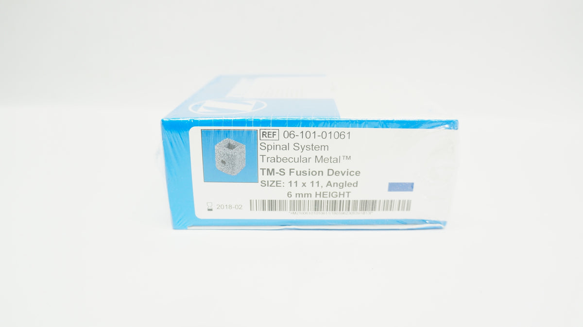 Zimmer 06-101-01061 Spinal System Trabecular Metal TM-S Fusion Device ...