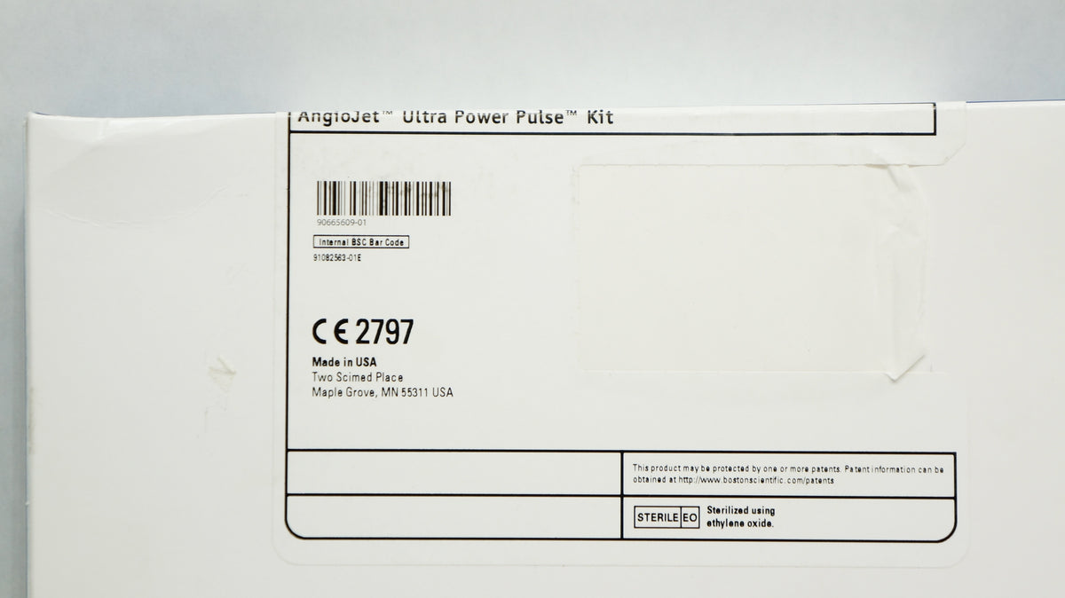 Boston Scientific 104834-0021 AngioJet Ultra Power Pulse Kit - Box of ...