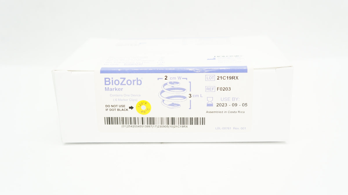 Hologic F0203 BioZorb Marker Clips 2cm x 3cm (x) - Box of 6 – Imedicsales