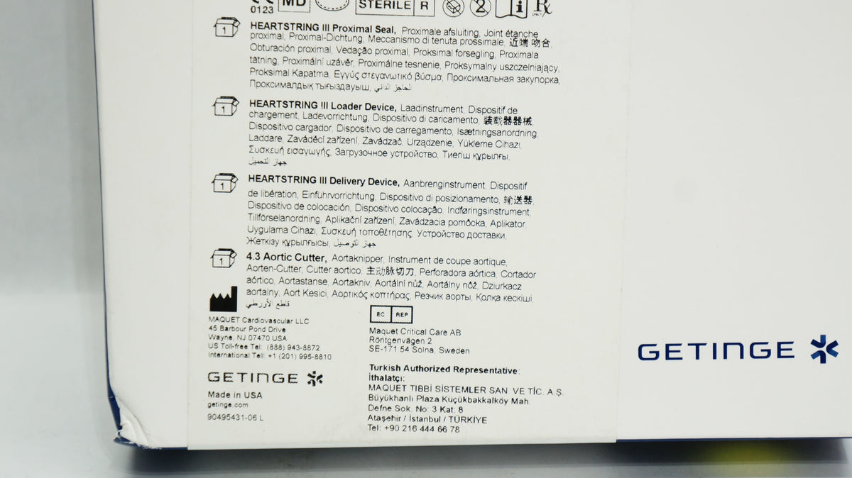 Maquet HSK-3043 Getinge Heartstring III Proximal Seal System 4.3mm (x ...