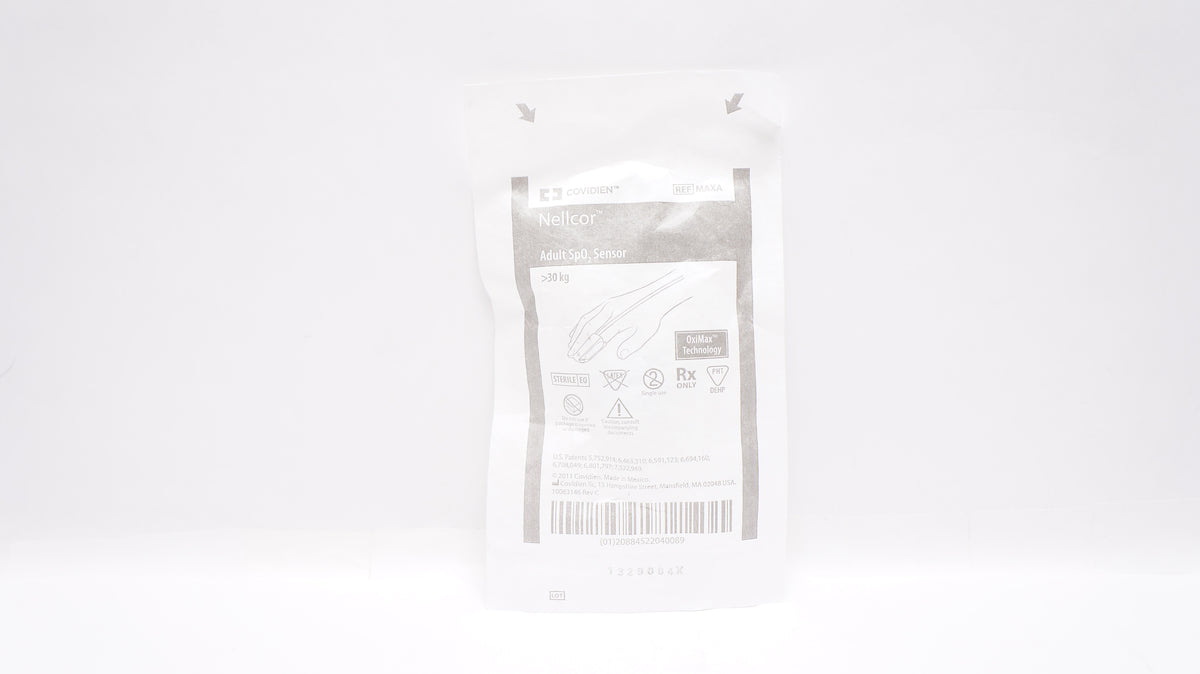 Covidien MAXA Nellcor, Adult SpO₂ Sensor > 30kg OxiMax Technology ...