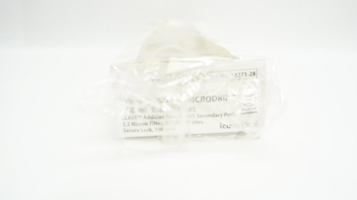ICU Medical 14271-28 Primary Plum Microdrip 150mL Burette Set – Imedicsales