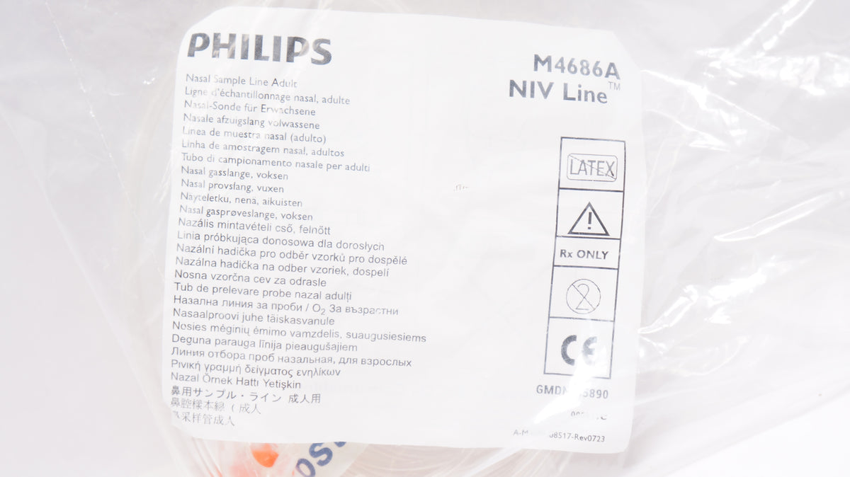 Philips M4686A NIV Line Nasal Sample Line Adult – Imedicsales