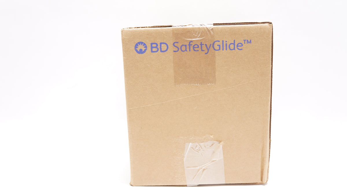 BD 328447 SafetyGlide Insulin Syringe 1/2mL, 31G x 15/64inch TW - Box ...