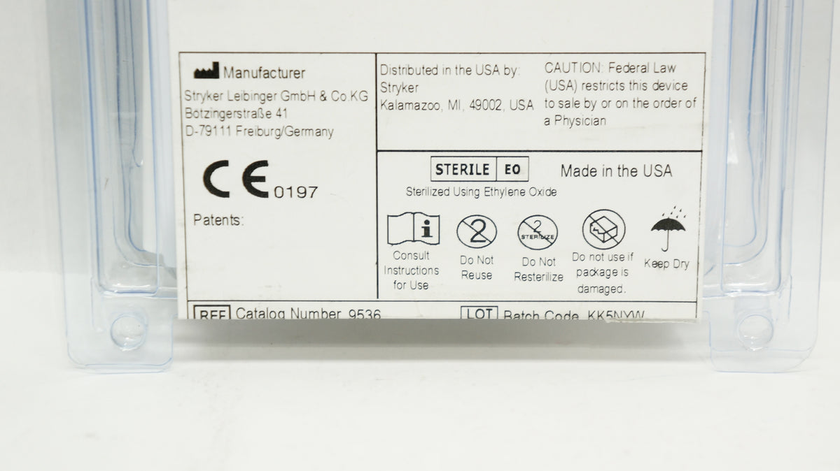 Stryker 9536 Medpor Surgical Implant Nasal Sheet 40 x 9 x 9.1mm ...