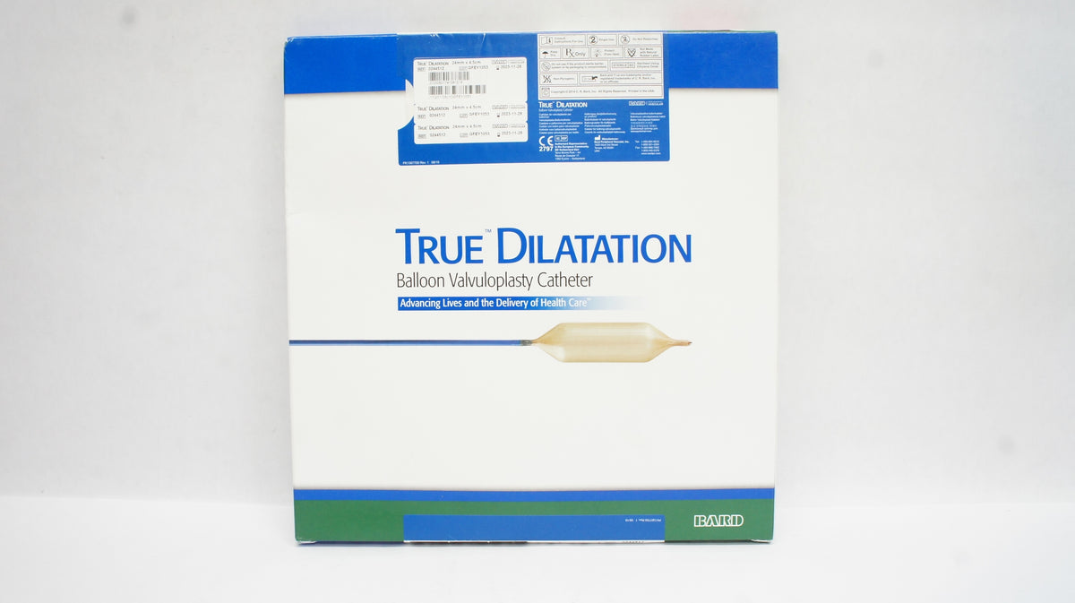 Bard 0244512 True Dilatation Balloon Valvuloplasty Cath. 24mm x 4.5cm ...