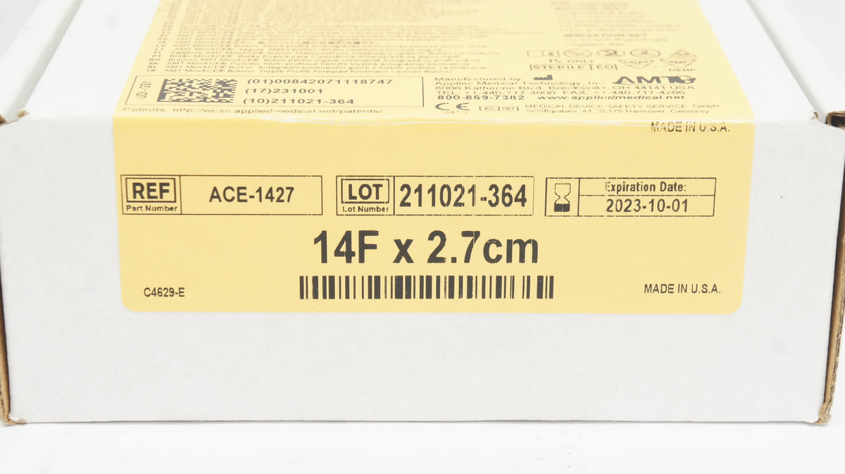 Applied Medical ACE-1427 MiniACE Enema Button 14F x 2.7cm (x) – Imedicsales