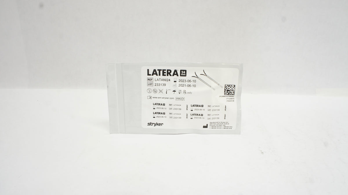 Stryker LATANI24 Latera Absorbable Nasal Implant 24mm (x) - Pack of 2 ...