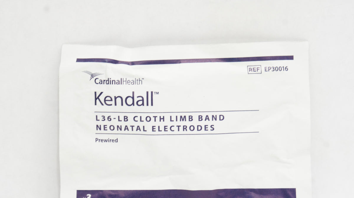 Covidien EP30016 Kendall Cloth Limb Band Neonatal Electrodes (x) - Pac ...