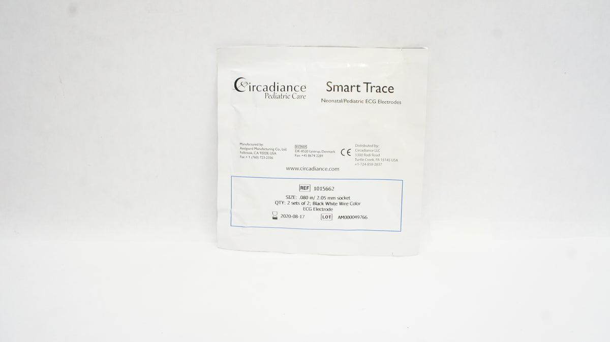 Circadiance 1015662 Smart Trace Neonatal/Pediatric ECG Electrodes (x ...