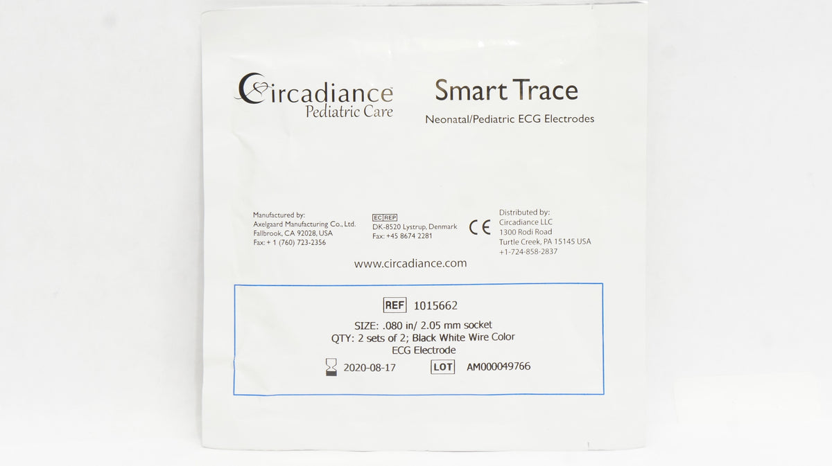 Circadiance 1015662 Smart Trace Neonatal/Pediatric ECG Electrodes (x ...