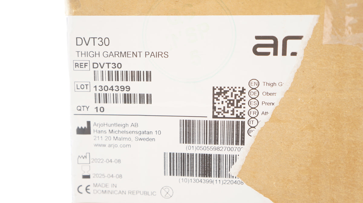 ARJO DVT30 Flowtron DVT Prophylaxis Systems 28inch - Case of 10 ...