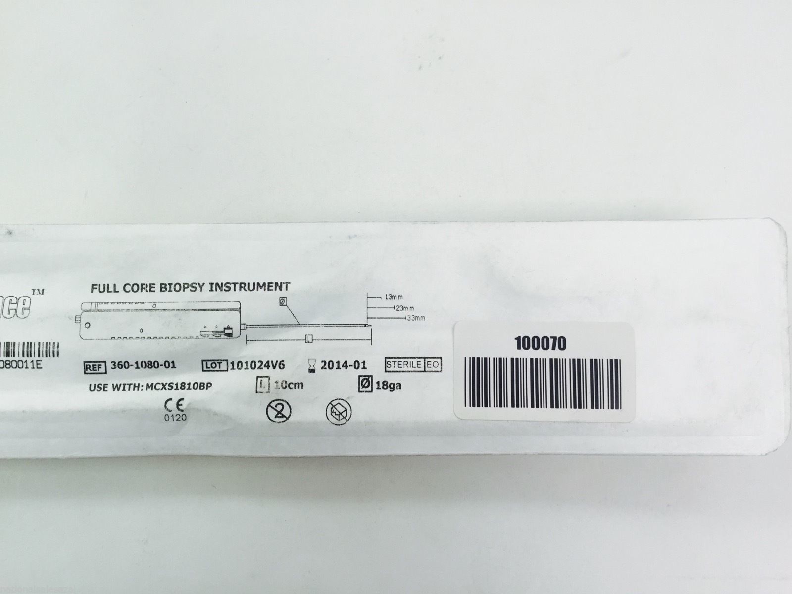360-1080-01 ~ Angiotech Full Core Biopsy Instrument (x)