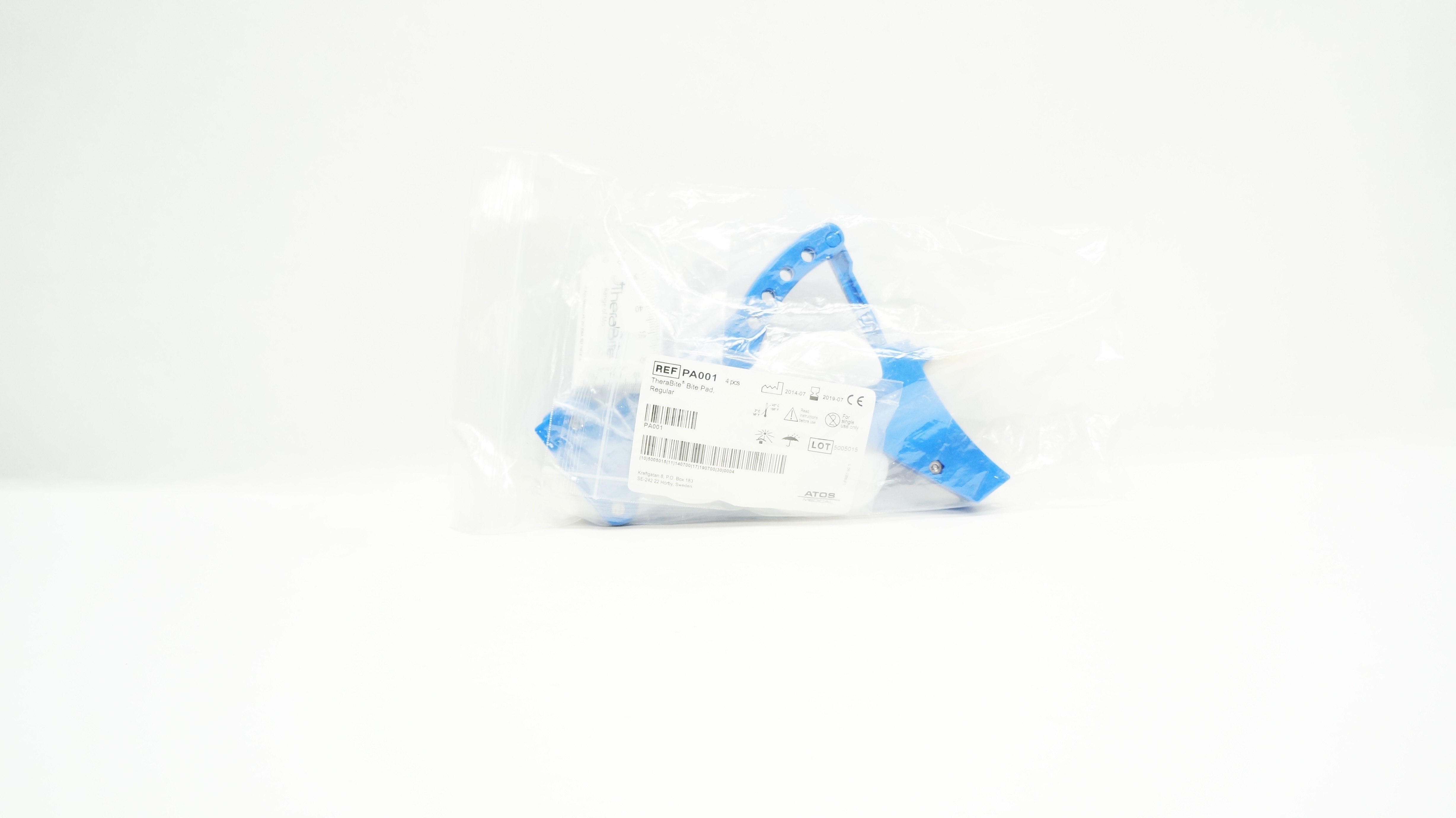 Atos Medical PA001 TheraBite Bite Pad, Regular (x) - Pack of 4