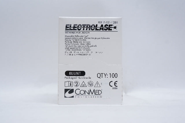 ConMed 7-101-12BX ELECTROLASE With HEX HUB Design Hyfrecator Tips - Box ...