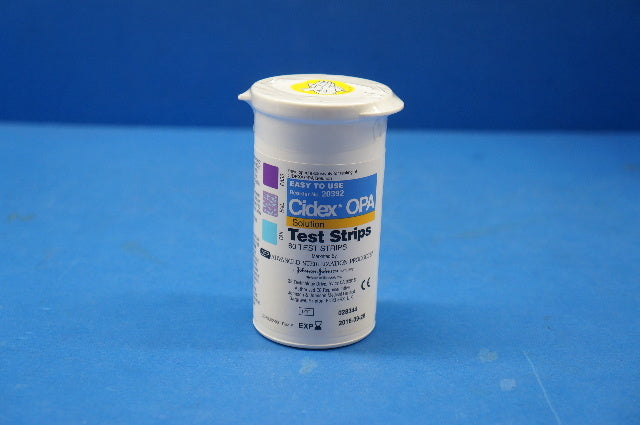 Johnson & Johnson 20392 Cidex OPA Solution Test Strips (x) ~ 60 Strips