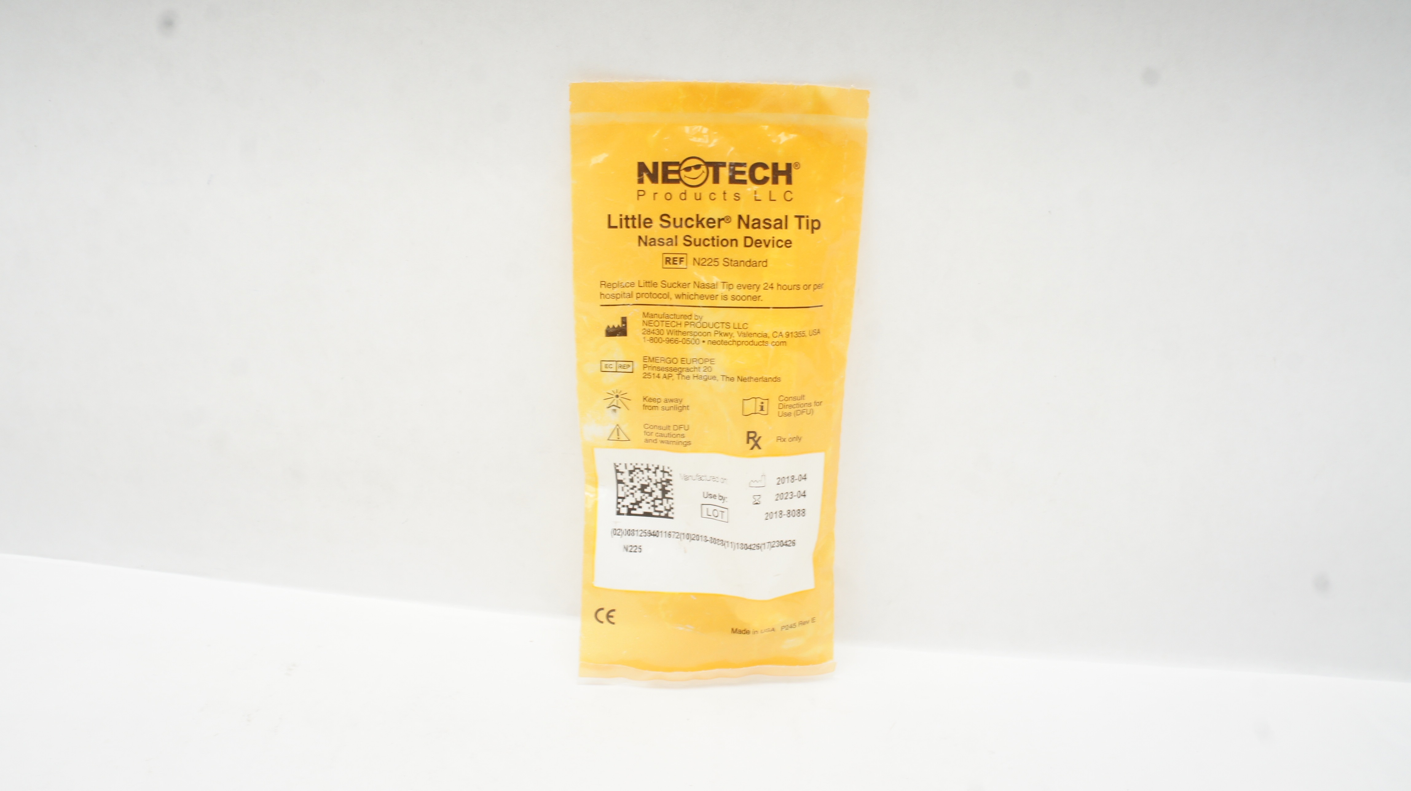 Neotech N225 Little Sucker Nasal Tip Nasal Suction Device Standard (x)