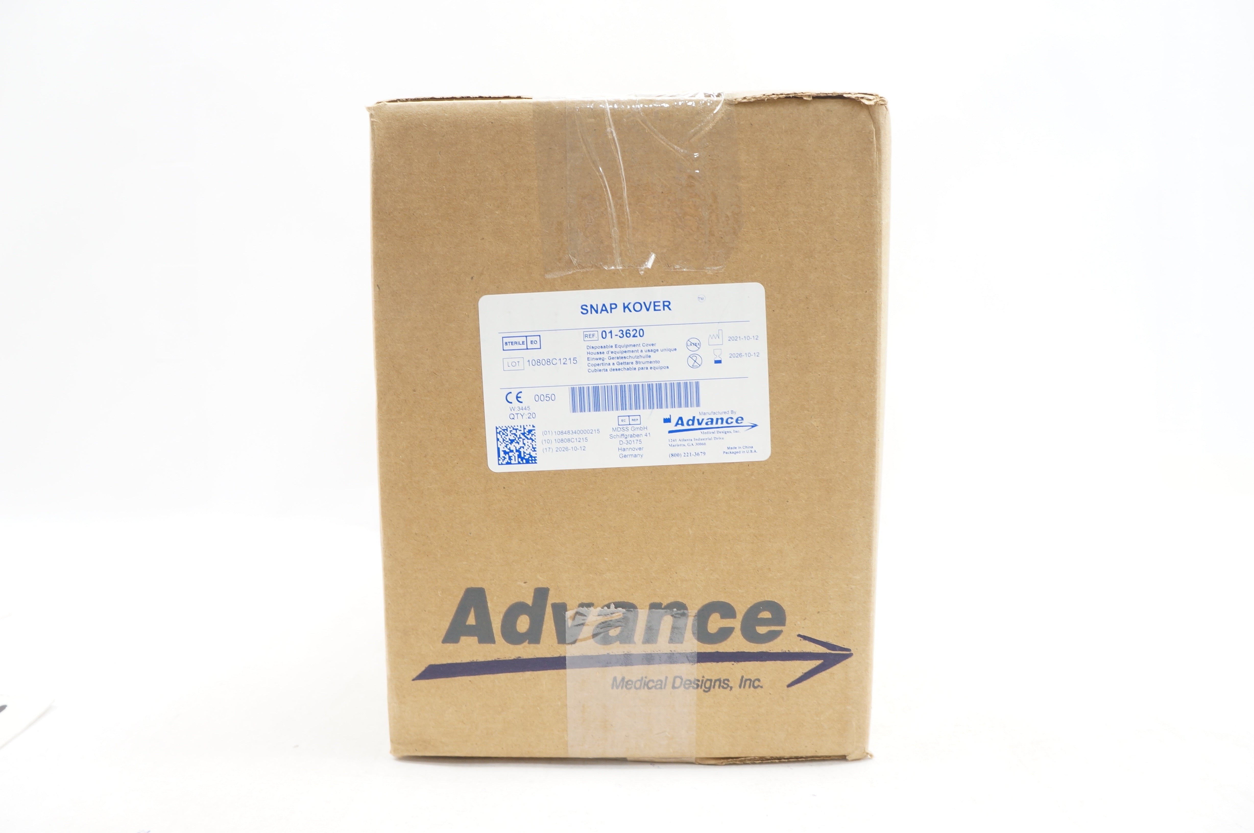 Advance 01-3620 Snap Kover - Case of 20